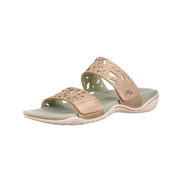 JBU | Shoes | Jbu Womens Pink 2 Platform Hook Wildflower Wedge Slip On ...